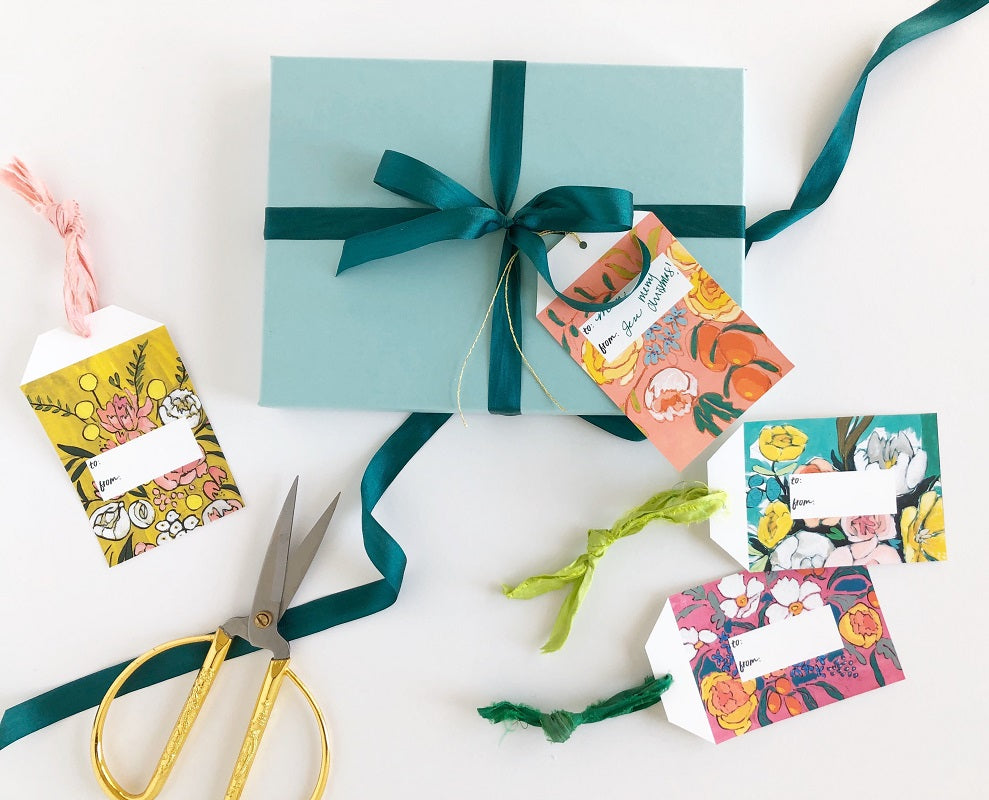 FREE Printable Gift Tags! - Jennifer Allevato Fine Art