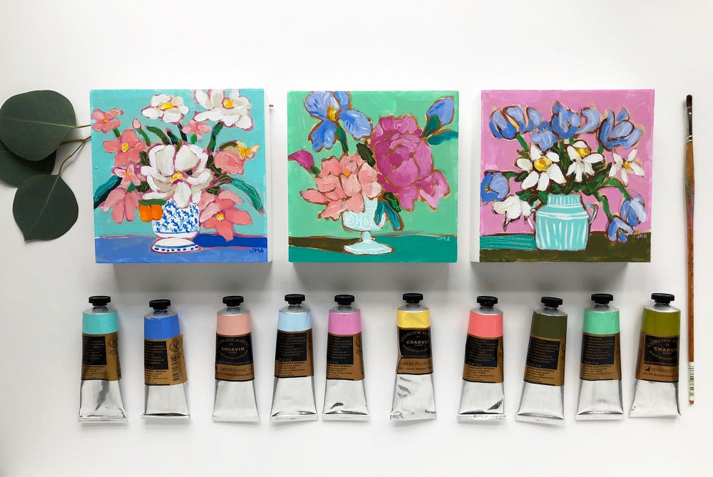 Small Florals Collection and Giving Back - Jennifer Allevato Fine Art