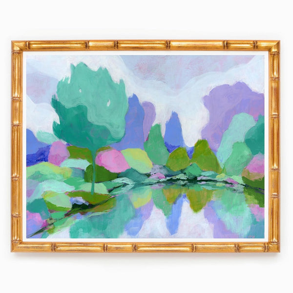 Full Bloom Landscape Print - Jennifer Allevato Fine Art